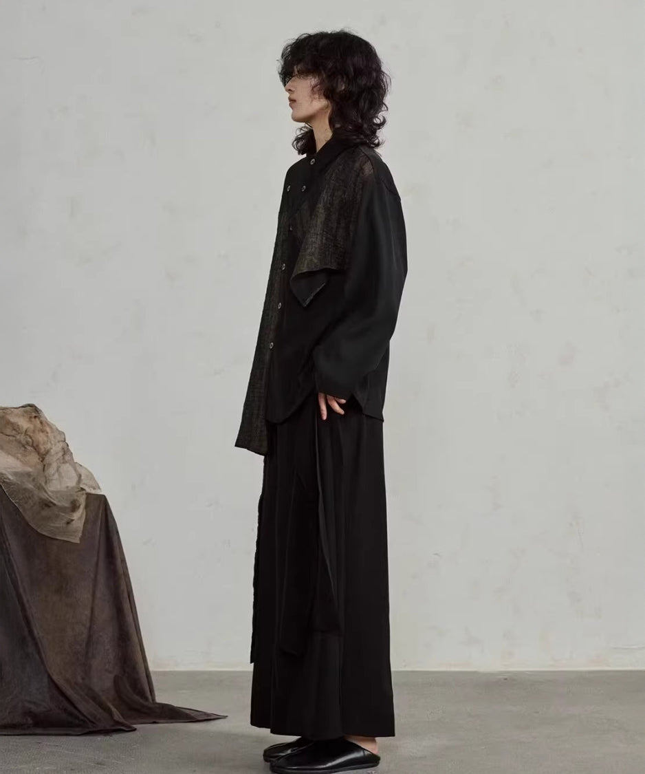 Drape Switch Blouse & Pants – LONDA